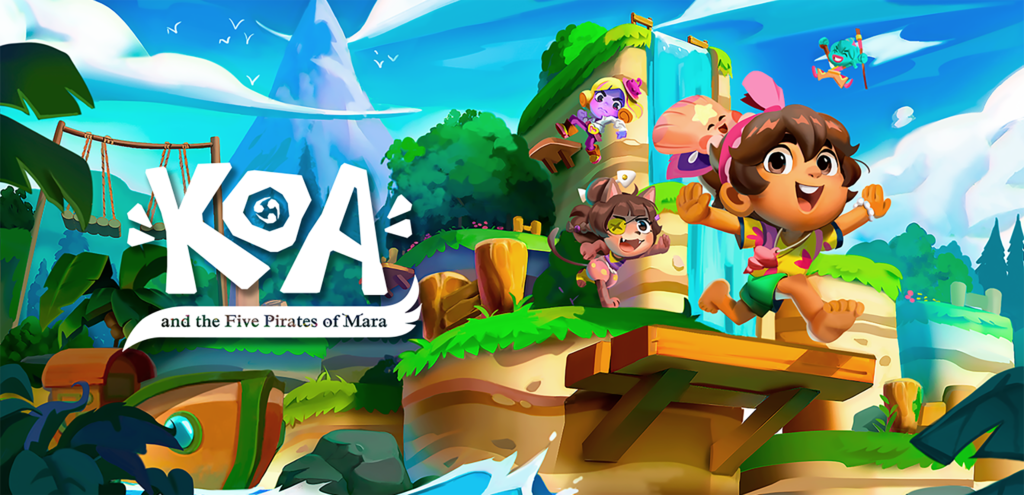 Videogame Koa and the five pirates of Mara - Catness Game Studios